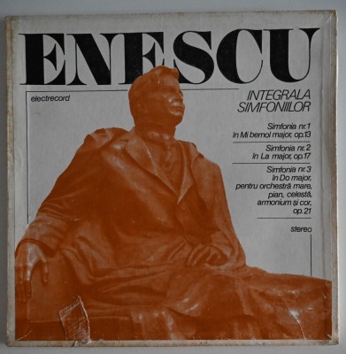 Box discuri vinil Electrecord cu pliant - George Enescu - Integrala ...