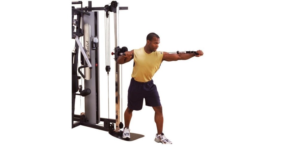 Aparat combinat Body-Solid G6B + sistem de scripeti | arhiva Okazii.ro