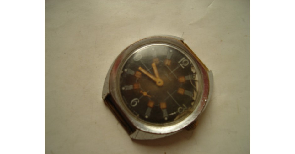 Ceas Mecanic Sovietic Pobeda Defect Secundar Periferic - Colectie/Piese ...