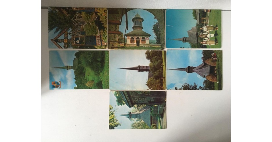 *DD- Lot 7 vederi vechi anii 70-80 biserici din Romania (in special ...