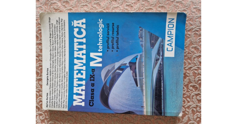 Manual matematică clasa a IX tehnologic, Clasa 9, Matematica | Okazii.ro