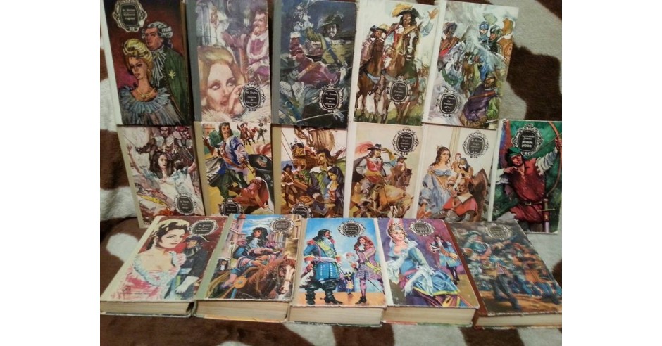 ROMANE DE CAPA SI SPADA-ALEXANDRE DUMAS (16 VOL) | arhiva Okazii.ro