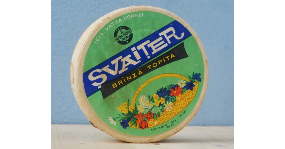 Ambalaj, Reclama Veche ,Recipient vechi Svaiter -Branza Topita Vatra ...