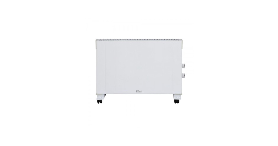Convector electric Zilan, 2500 W, incalzire 20 mp, picioare stabile ...