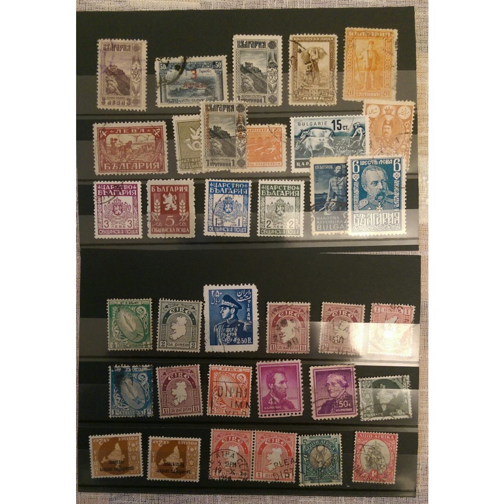 Lot de timbre vechi din diferite tari | Okazii.ro