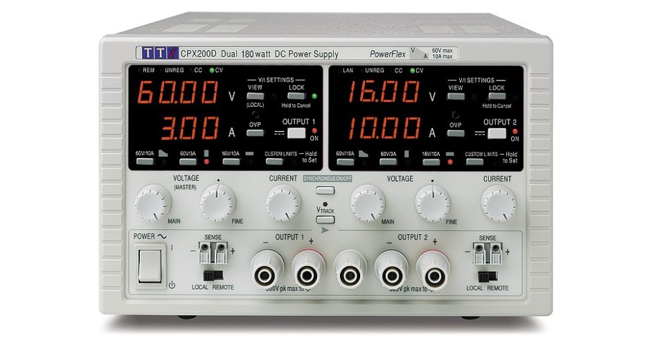Sursa de alimentare programabila CPX200DP ATMI-TTI 0V-60V, 0A-10A ...