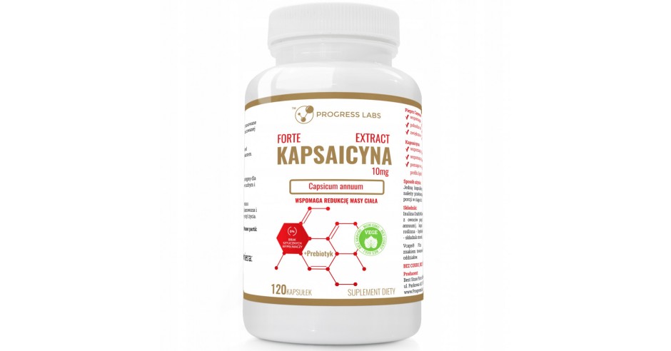 Progress Labs Capsaicin Forte Extract piperine capsule 120 buc ...