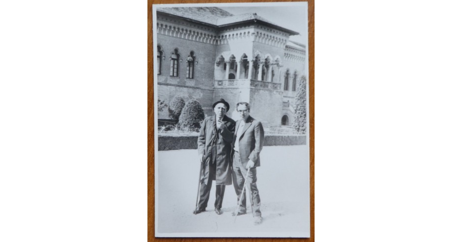 Marin Preda si Oscar Han la Mogosoaia, fotografie de Vasile Blendea ...