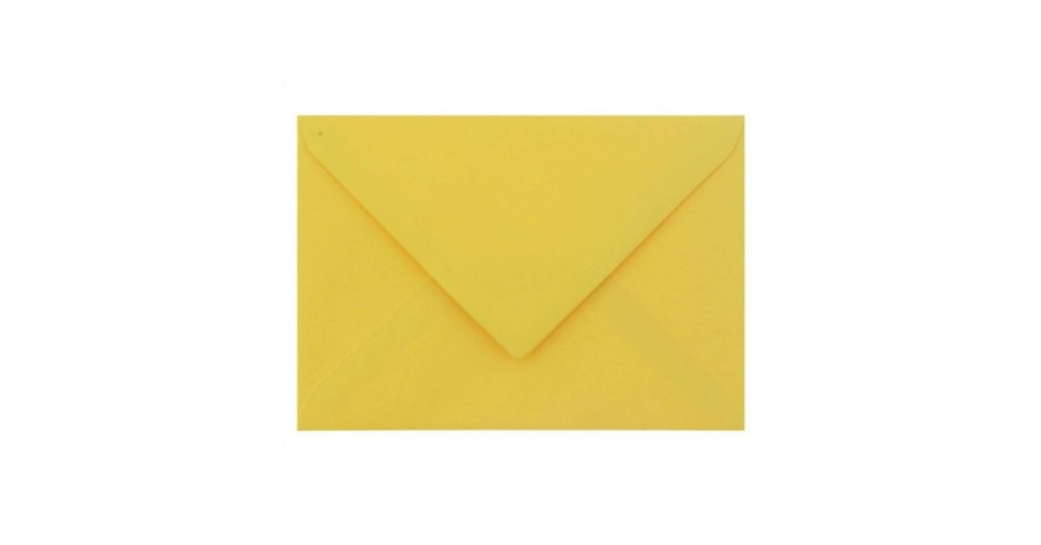 Plicuri Galbene C6 DACO, 25 Buc/Set, 162x114 mm,120 g/m², cu Clapeta ...