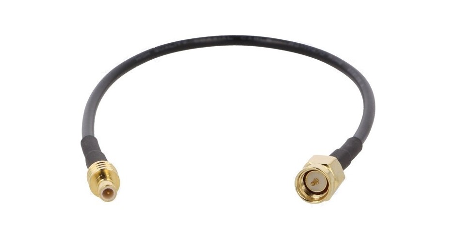 Cablu adaptor SMA tata - SMB tata drept 20cm JC Antenna AD.ANT.030 ...