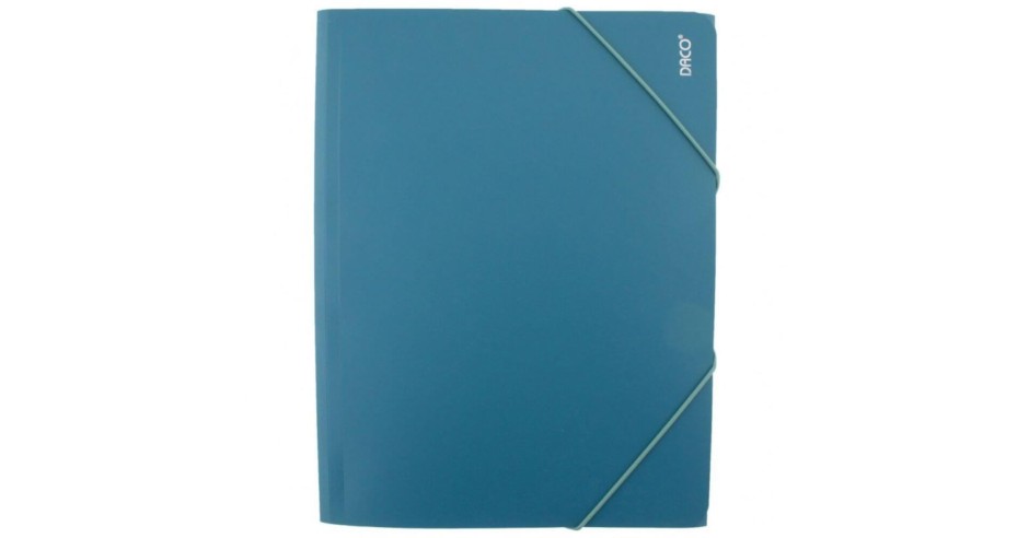 Mapa Plastic cu Elastic A4 DACO, 500 MIC, Verde Inchis, Mape din ...