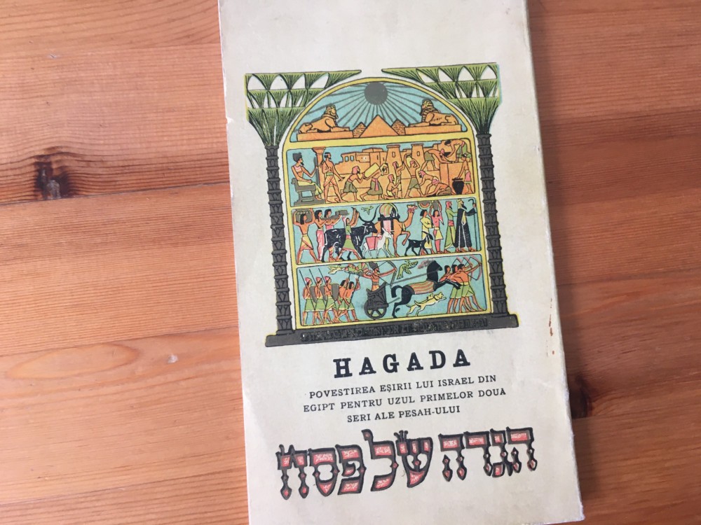 HAGADA- POVESTEA IESIRII DE PESAH/PASTELE EVREESC BILINGV ROM/EBRAICA ...