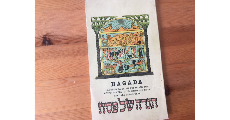 HAGADA- POVESTEA IESIRII DE PESAH/PASTELE EVREESC BILINGV ROM/EBRAICA ...