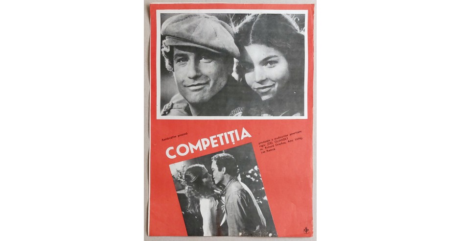 Competitia - Afis Romaniafilm film american 1980, cinema Epoca de Aur ...