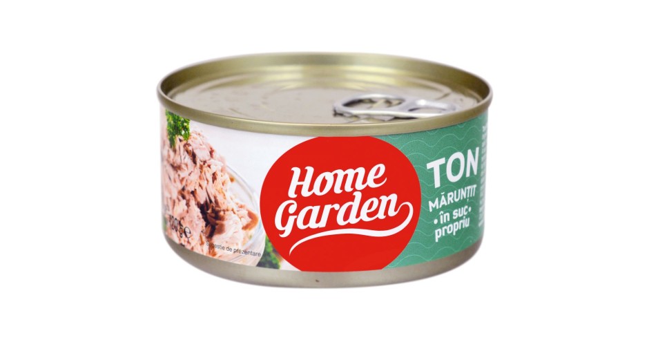 Ton Maruntit in Suc Propriu Home Garden, 170 g, Mancare de Ton, Peste ...