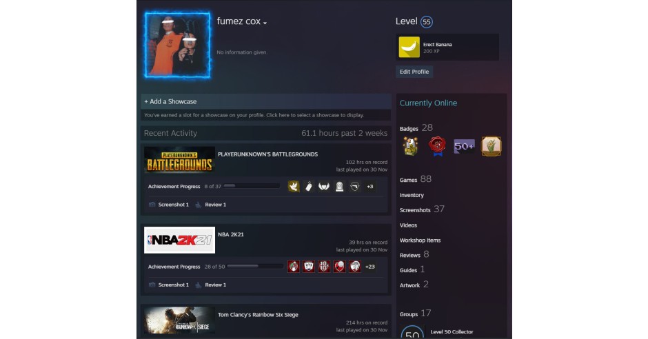 Cont Steam | 4 ani |level 55 | 88 jocuri | arhiva Okazii.ro